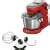 Bosch MUM9A66R00 OptiMUM Konyhai robotgép 1600 W piros ezüst Pepita hu