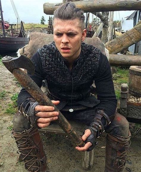 taleofragnarssons Alex Høgh Andersen on Set Season 5 Vikings tv