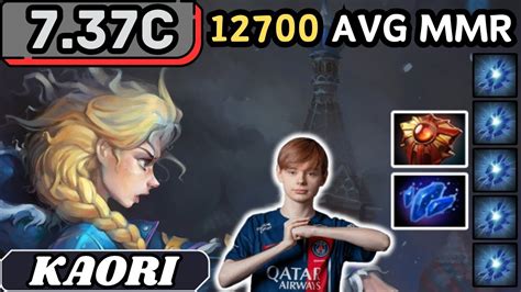 7 37c Kaori CRYSTAL MAIDEN Hard Support Gameplay 23 ASSISTS Dota 2