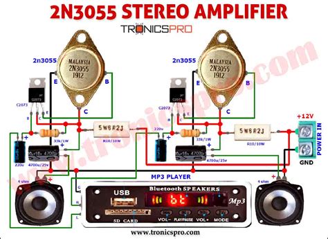 500W Power Amplifier Circuit Using C5200 A1943 TRONICSpro 49 OFF