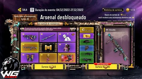 Dei 18 Giros Na Nova Roleta Do ARSENAL DESBLOQUEADO RPD LENDÁRIA