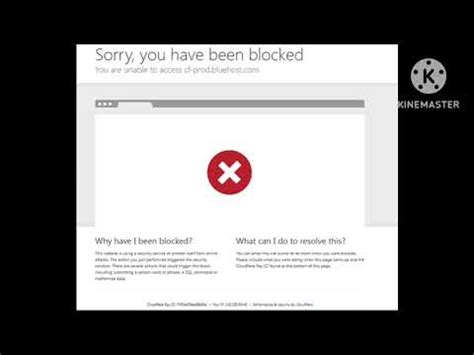 Fix Sorry You Have Been Blocked In Bluehost Problem Bluehost Blocked
