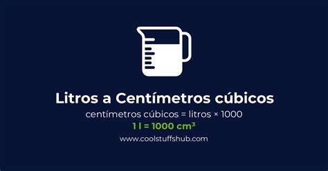 Conversi N De Litros A Cent Metros C Bicos L A Cm