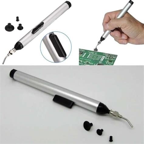 Fer poste a souder Pompe à ventouse à pipent à dessouder IC SMD pince à