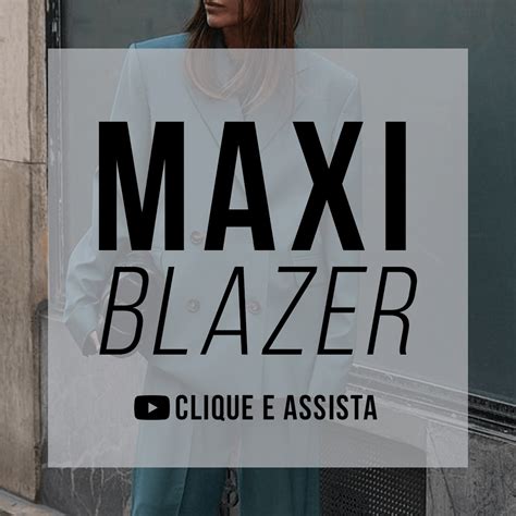 Como Usar O Maxi Blazer Hypnotique