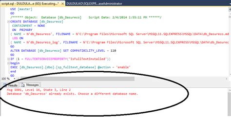 ssms how to import script sql extension database into sql server 2012 stack overflow