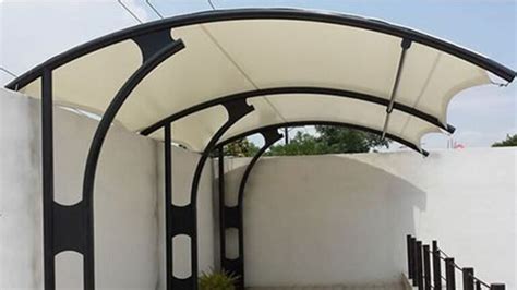 Struktur Kanopi Atap Membran Konstruksi Tenda Membrane Bilqis Jaya Canopy