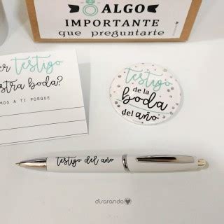 Kit Testigo De Boda Kit Para Pedir Testigo De Boda Regalo Regalos