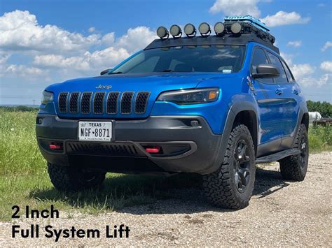 Complete Offroad Lift System For Jeep Cherokee KL Featuring Stiletto