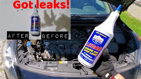 Lucas Engine Oil Stop Leak Instructions