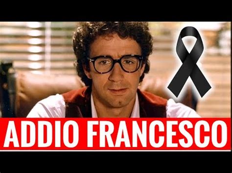 Morto Francesco Nuti Gravissimo Lutto Nel Cinema Italiano Aveva