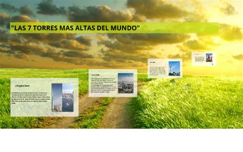 LAS 10 TORRES MAS ALTAS DEL MUNDO By Eduardo Vallejo