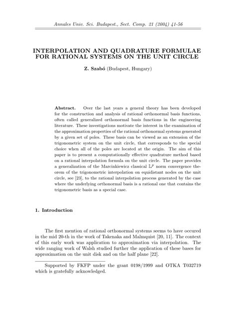 pdf interpolation and quadrature formulae for rational systems on the unit circle