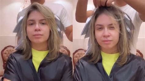 Que poder Marília Mendonça dá adeus aos cabelos curtos e surge os