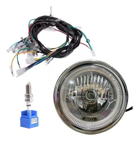 Instalacion Electrica Akt Nkd Farola Led Bujia Iridio Env O Gratis
