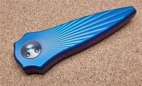 Titanium Warlock Style Microtech Knives