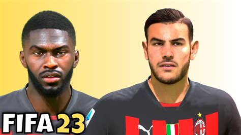 FIFA 23 AC Milan Faces YouTube