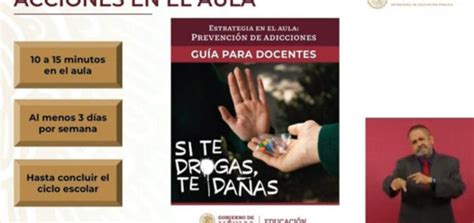 Si te drogas te dañas arranca campaña antidrogas de la de SEP