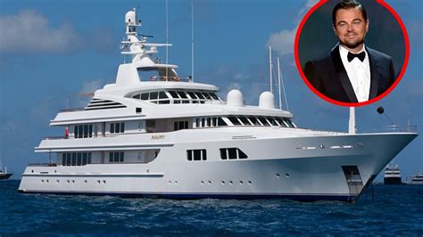 Así es el yate de 140 millones de Leonardo DiCaprio QUIERO Celebridades