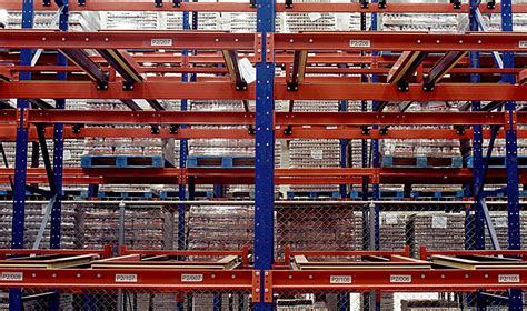 Rack Sistema Almacenaje Push Back SLA Racks Racks Y Sistemas De
