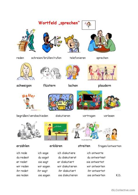 556 Sprechen Deutsch DAF Arbeitsblätter pdf doc