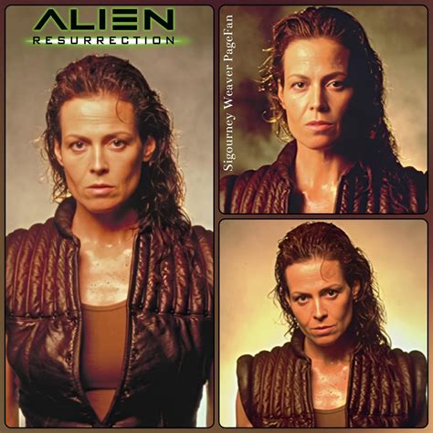 Alien Resurrection Ellen Ripley Sigourney Weaver Weavers Appealing