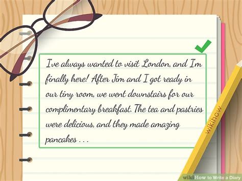 How To Write A Diary With Sample Entries Wikihow