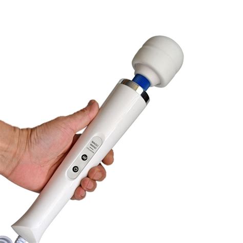 Vibrador Masturbador Feminino Clitoriano Orgasmo Varinha Mágica Magic Wand Grande 9000 Rpm