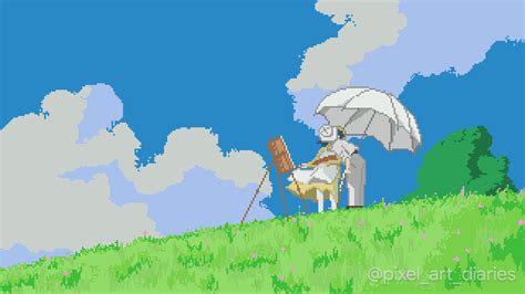The Wind Rises One Of Studio Ghibli S Best Movie I Made Pixel Art Of