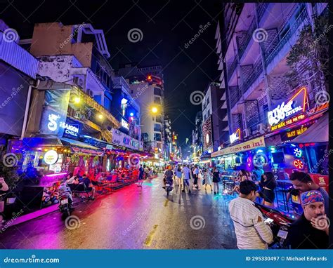 Bui Vien Street Ho Chi Minh City Editorial Image Cartoondealer