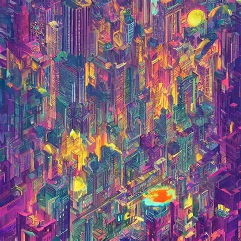 DMT City By Jonathan Zawada Jeremiah Ketner And Stable Diffusion
