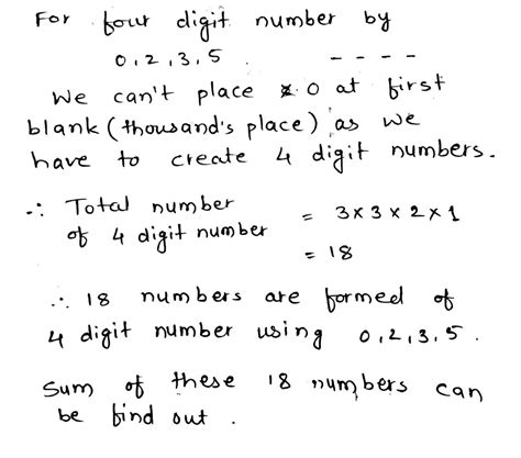the sum of all 4 digit numbers that can be formed wit