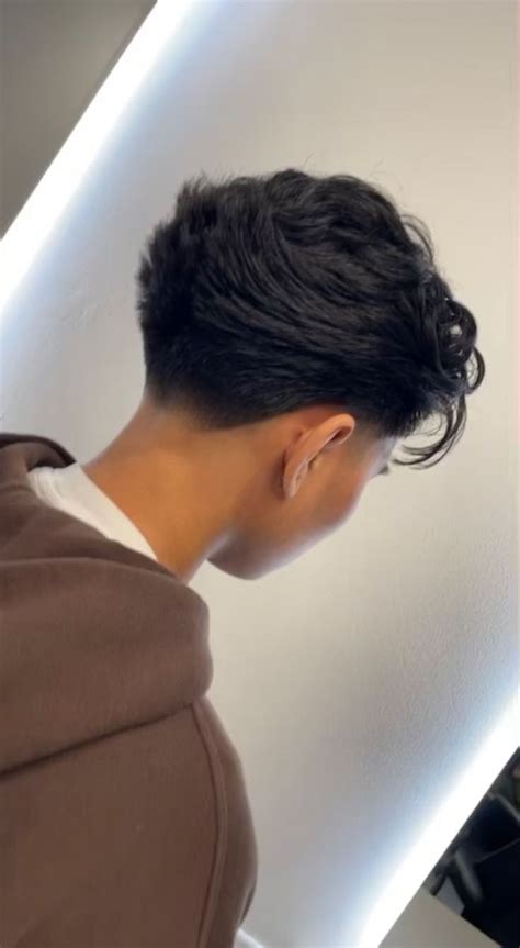 Low Taper Fade Haircut Fade Haircut Curly Hair Wavy Hair Men Tapered