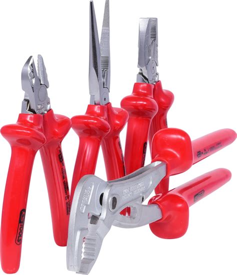 Zestaw Szczypiec KS Tools 1000 V Wariant 1 Izolacja Zanurzeniowa