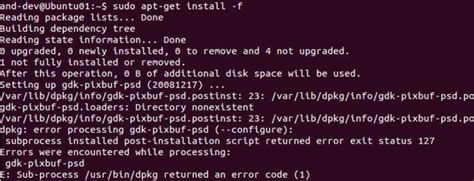 How To Fix Sub Process Usr Bin Dpkg Returned An Error Code 1 Error In