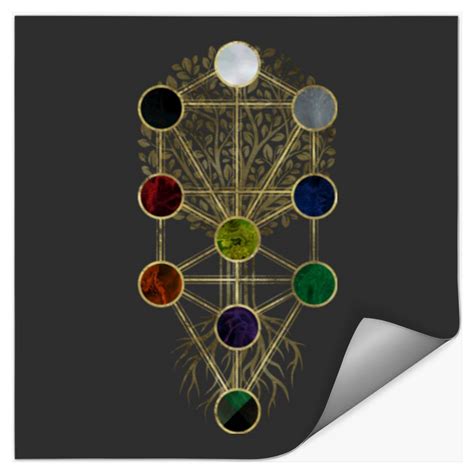 Kabbalah The Tree Of Life Etz Hayim Tree Of Life Stickers Sold By