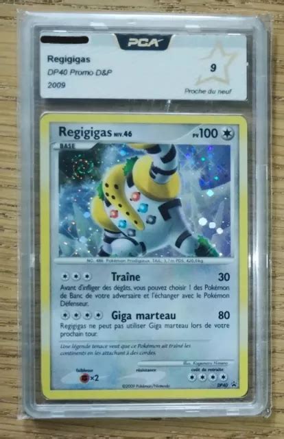 CARTE POKÉMON REGIGIGAS Holo DP40 PCA 9 Diamant et Perle Proche du