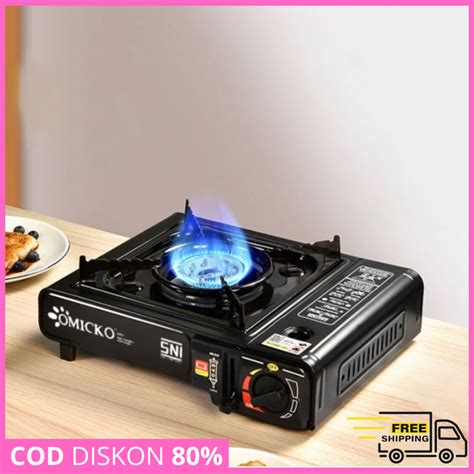 Dtg Indonesia Kompor Gas Portable 1 Tungku 2 In 1 Lazada Indonesia