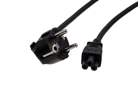European Schuko Power Cord CEE 7 7 Right Angle To C5 Pactech
