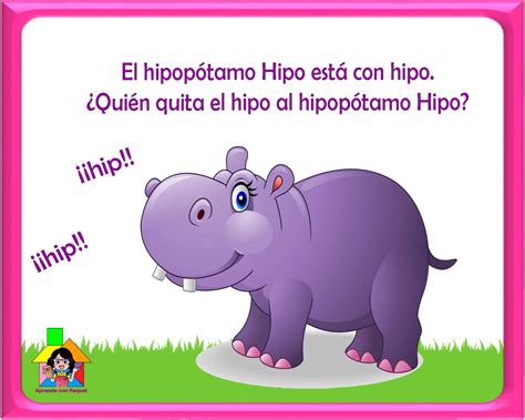 Trabalenguas Infantiles para Niños Mundo de Rukkia