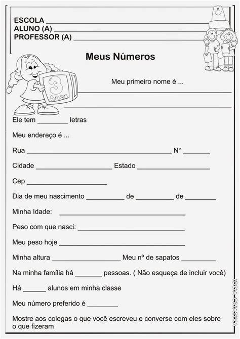 Atividades para imprimir do 3º ao 5º anos sempre a mão Atividades de