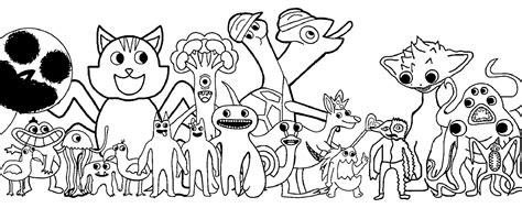 Coloriages Jardin De Banban 4 14 Pages De Coloriages