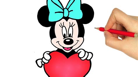 Minnie Mouse Easy Drawing