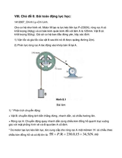 PDF Cơ Lý Thuyết Đh Bách Khoa Hcm Pgs Ts Trương Tích Thiện