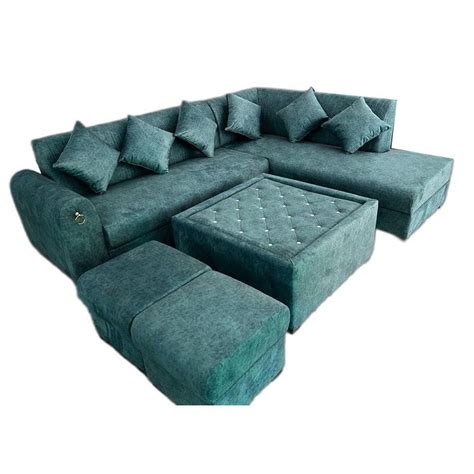 Tiffany Blue 7 Seater Living Room Sofa Set At Rs 24000 Set In New Delhi