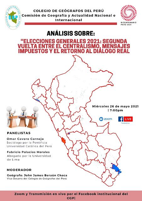 Elecciones Generales 2021 Segunda Vuelta Entre El Centralismo