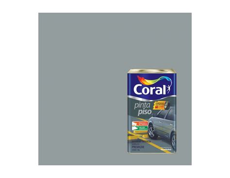 TINTA PARA PISO CINZA MÉDIO 18L CORAL TINTAS JD