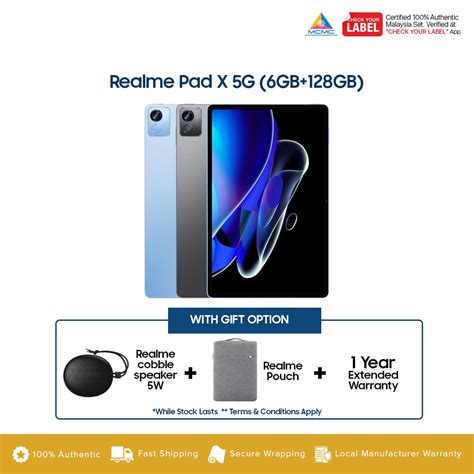 Realme Pad X G Tablet Price In Malaysia Specs Kts