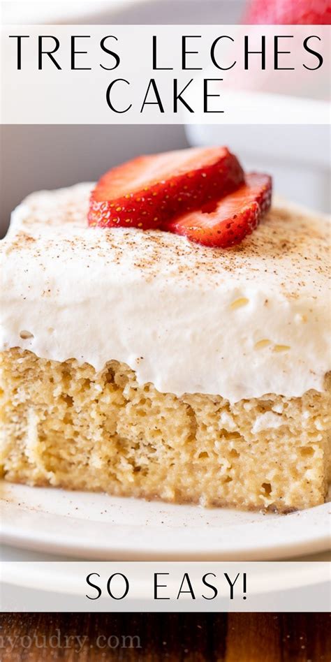 Tres Leches Cake Recipe I Wash You Dry