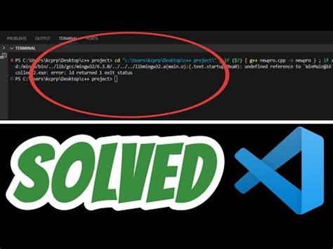 Undefined Reference To WinMain 16 In Visual Studio Code SOLVED For C